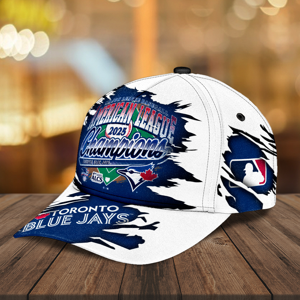 Toronto Blue Jays 2025 American League Champions Classic Cap – MAITM13715 | Gifnestbuys