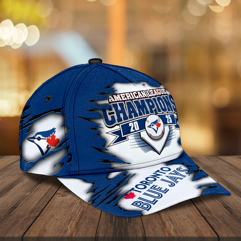 Toronto Blue Jays 2025 American League Champions Classic Cap ...