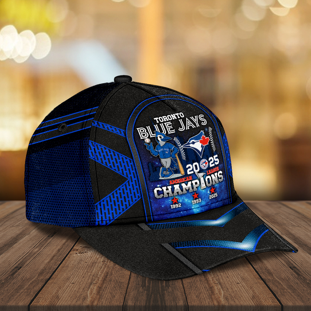 Toronto Blue Jays 2025 American League Champions Classic Cap ...