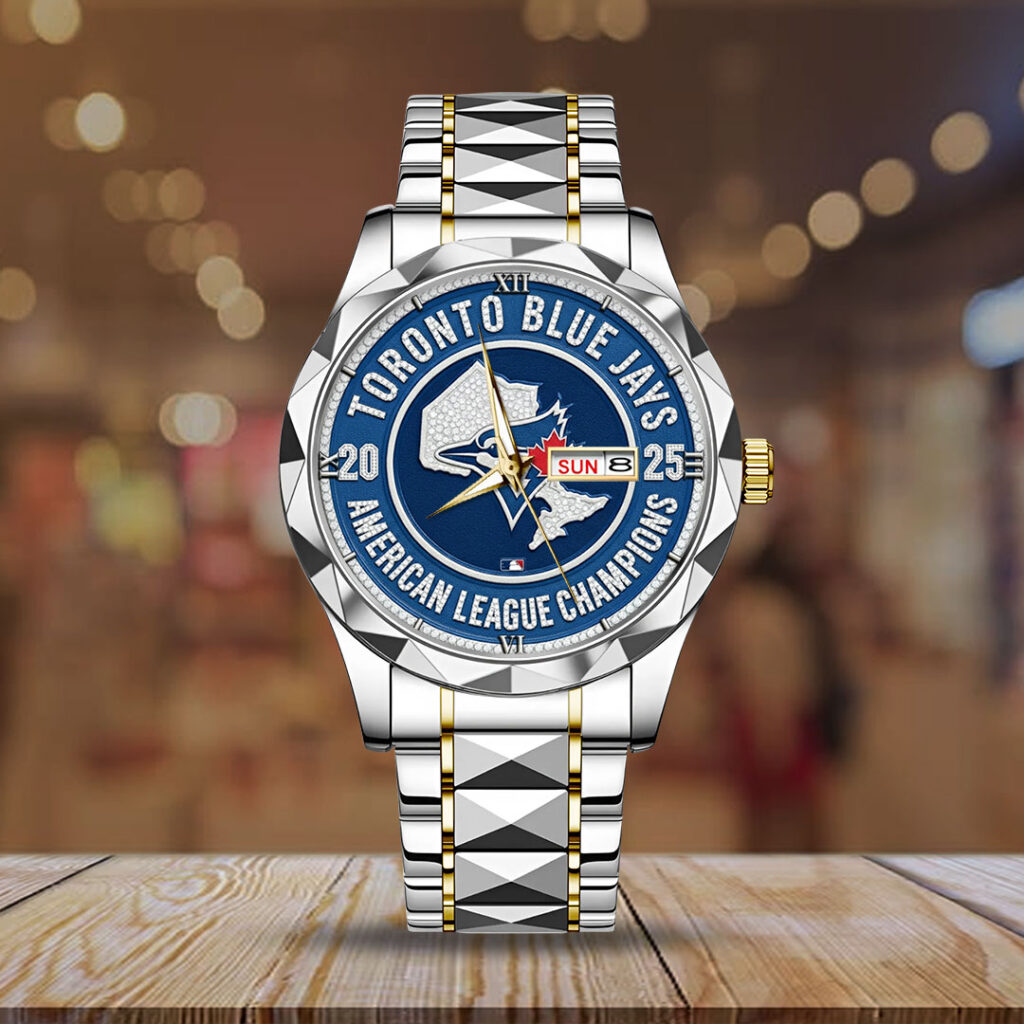 Toronto Blue Jays Alloy Luxury Quartz Watch – TMTHU2131 | Gifnestbuys