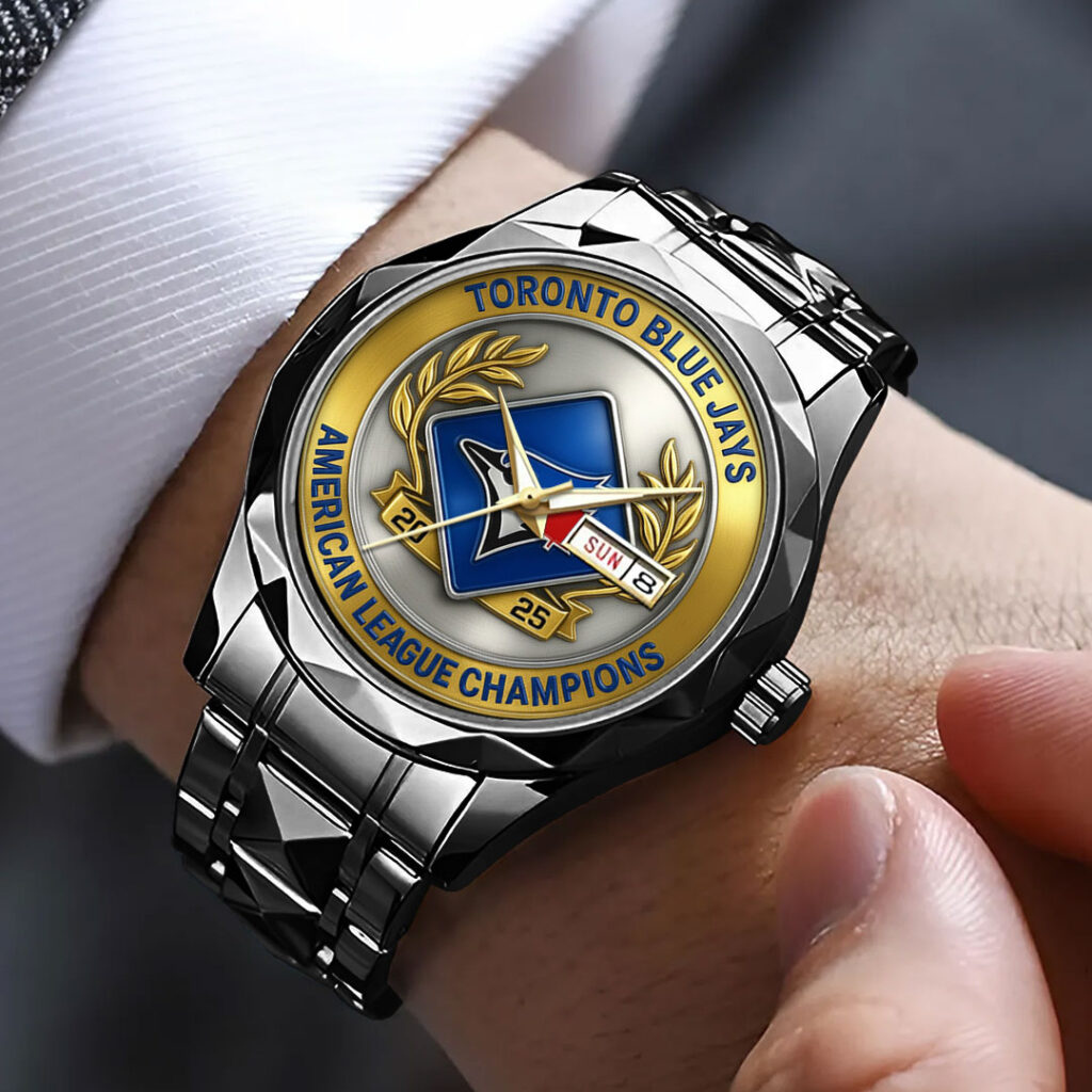 Toronto Blue Jays Alloy Luxury Quartz Watch – TMTHU2195 | Gifnestbuys