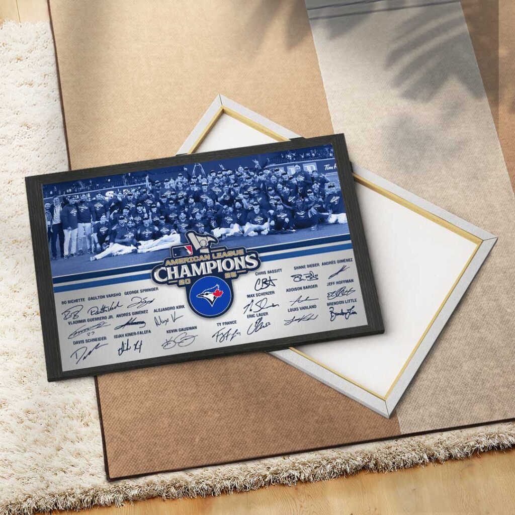 Toronto Blue Jays Rectangle Canvas With Inner Frame – TMTHU2354 ...