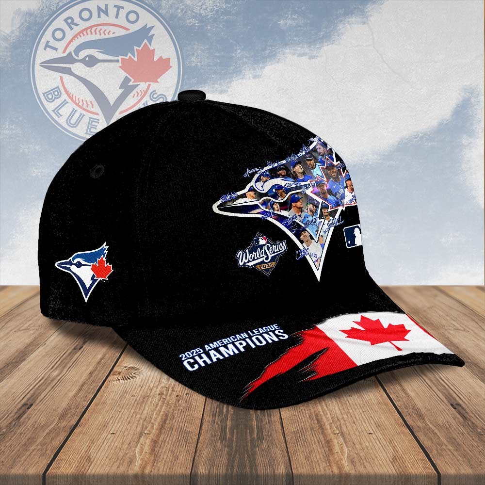 Toronto Blue Jays 2025 American League Champions Classic Cap – HOATT14668 | Gifnestbuys
