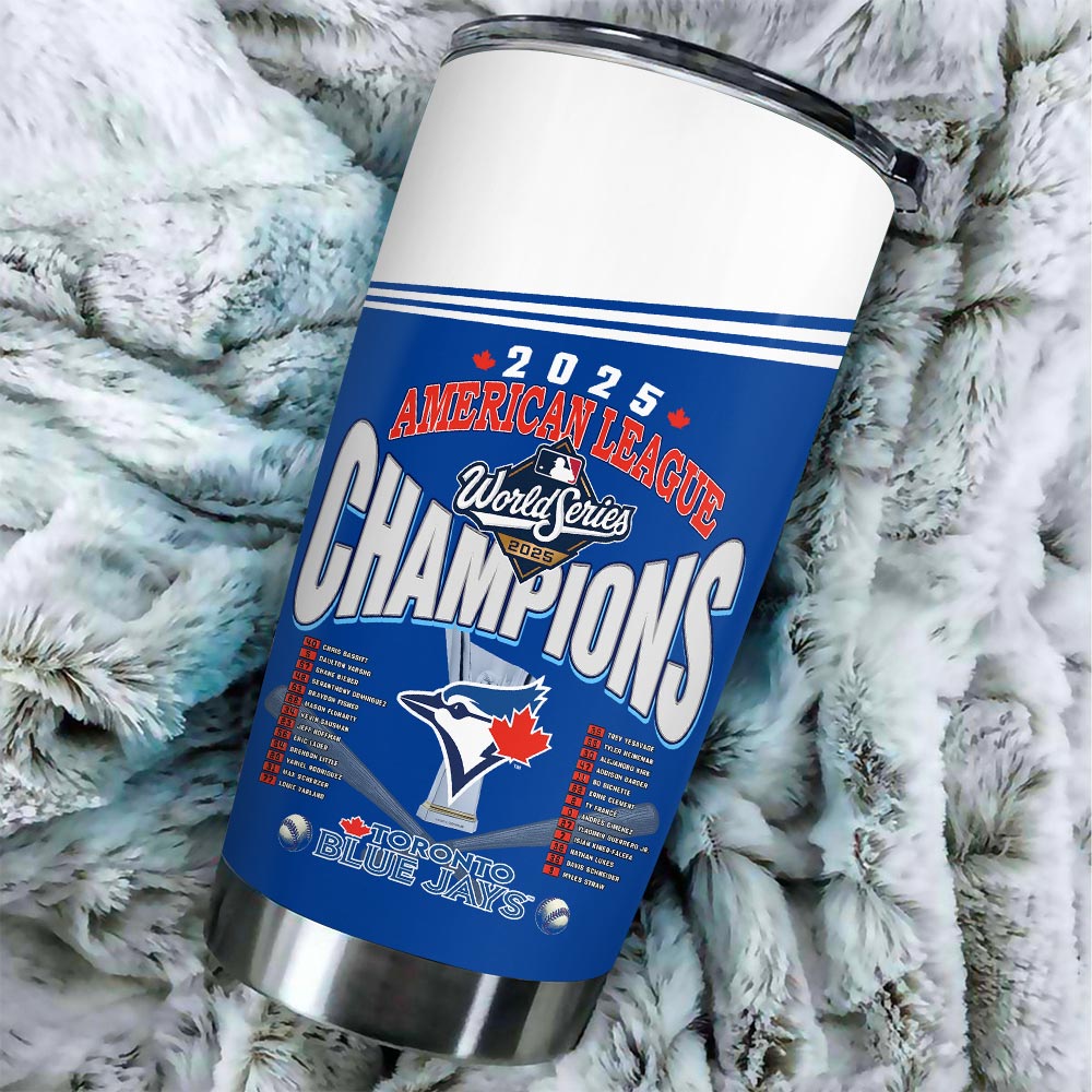 Toronto Blue Jays 2025 American League Champions Tumbler Cup ...