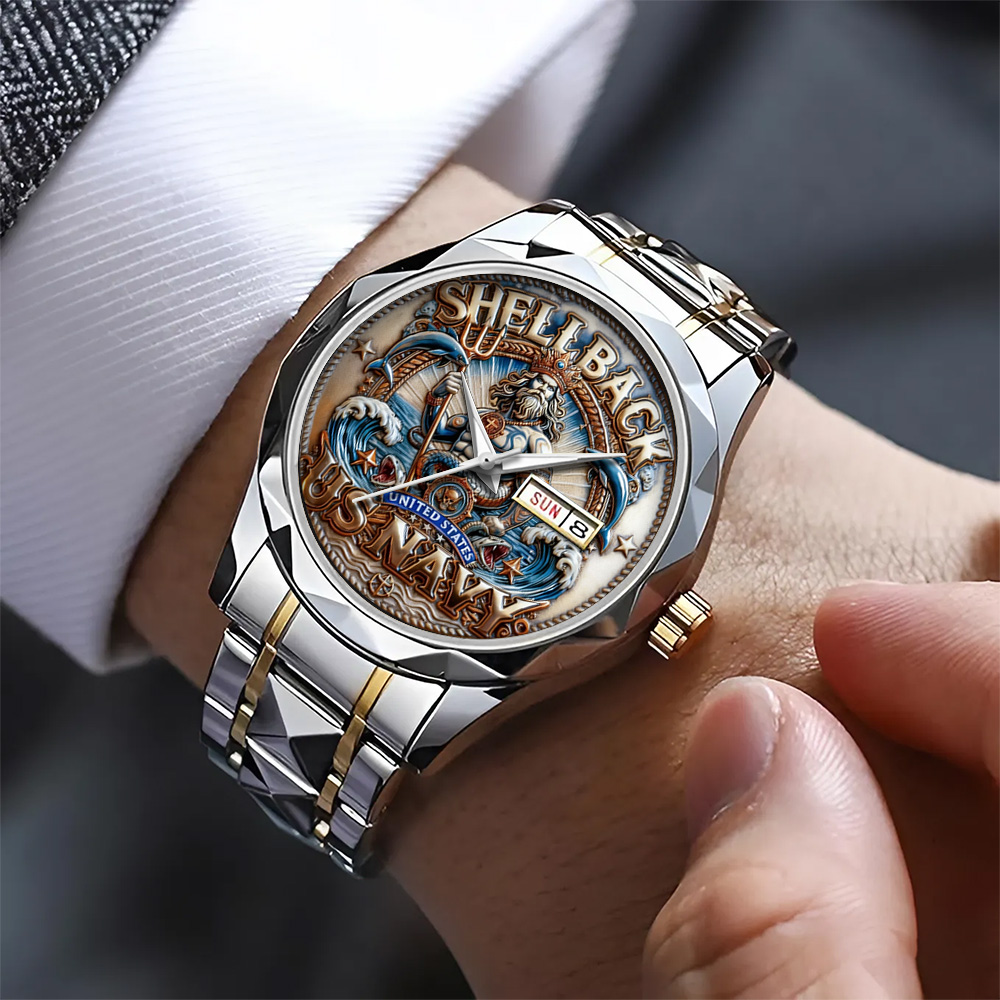US Navy 250th Anniversary Alloy Luxury Quartz Watch – TANTN18918 ...