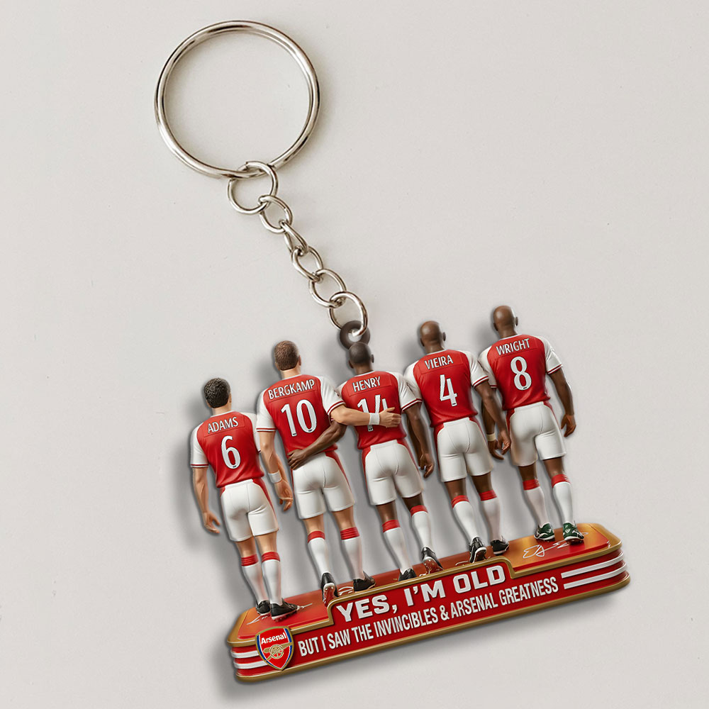 Arsenal FC Custom Shape 2-sided Keychain – MAITM14224 | Gifnestbuys
