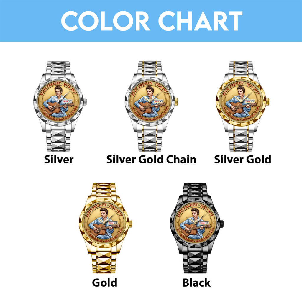 Elvis Presley Alloy Luxury Quartz Watch – TMTHU2745 | Gifnestbuys