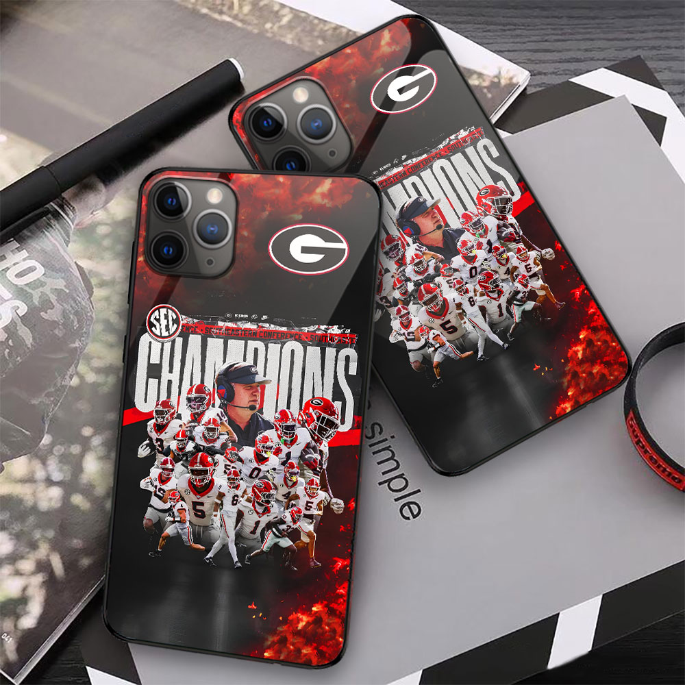Georgia Bulldogs Football 2025 SEC Champions Phone Case – TMTHU2566 ...