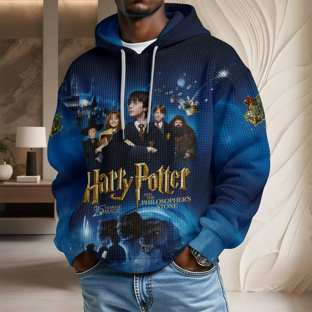 Harry Potter 25th Anniversary 3D Unisex Waffle Hoodie – HOATT15229 ...