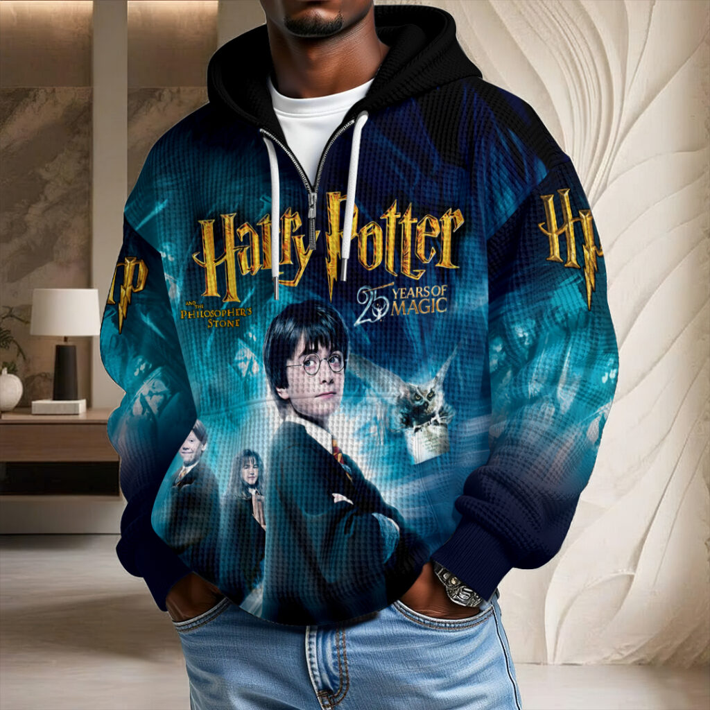 Harry Potter 25th Anniversary 3D Unisex Waffle Hoodie – HOATT15209 ...