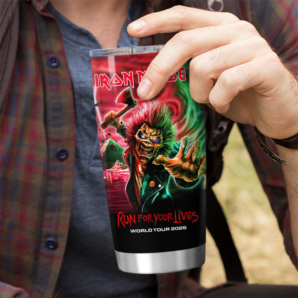 Iron Maiden World Tour 2026 Tumbler Cup – HOATT14903 | Gifnestbuys