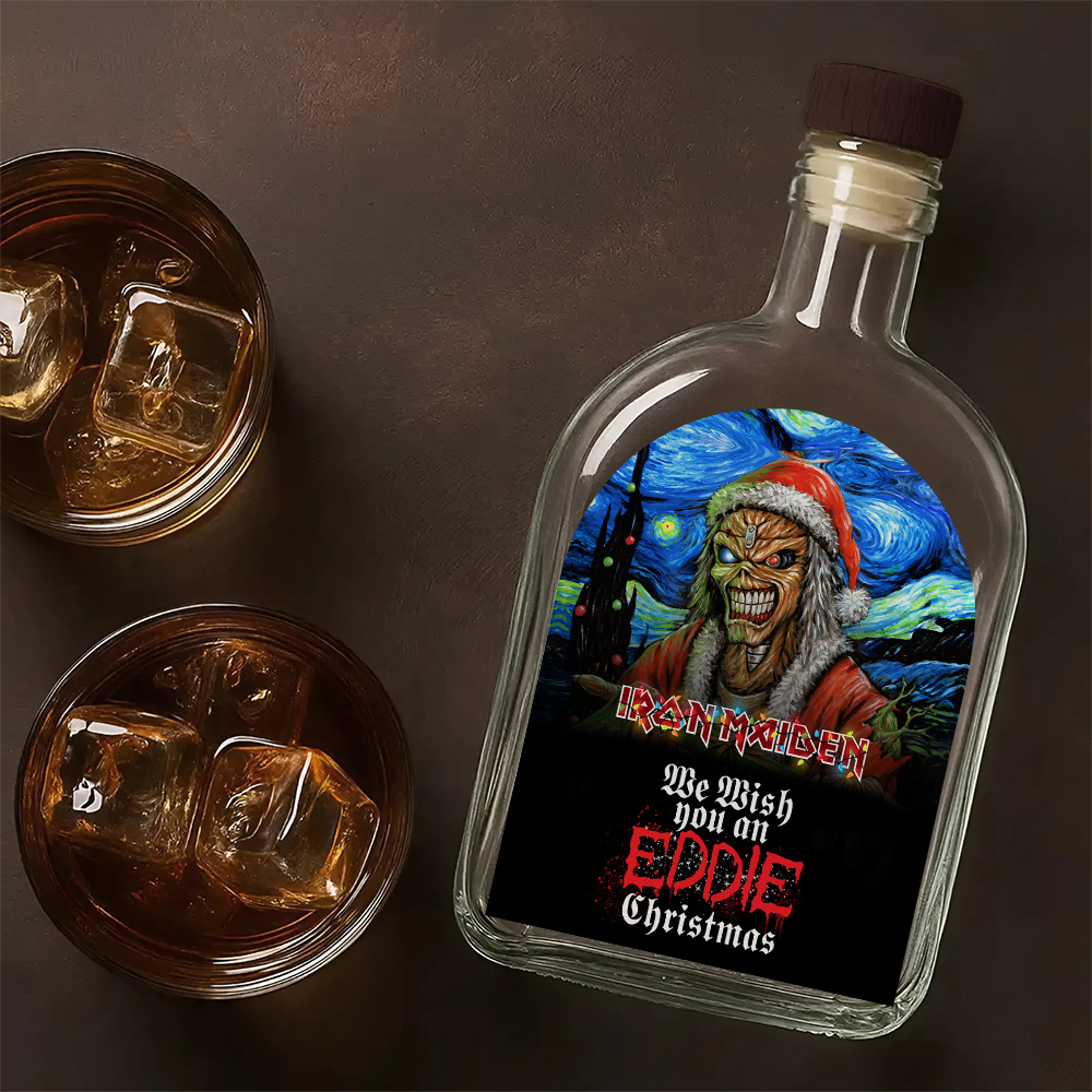 Iron Maiden 25oz Empty Whiskey Bottle – TANTN19096 | Gifnestbuys