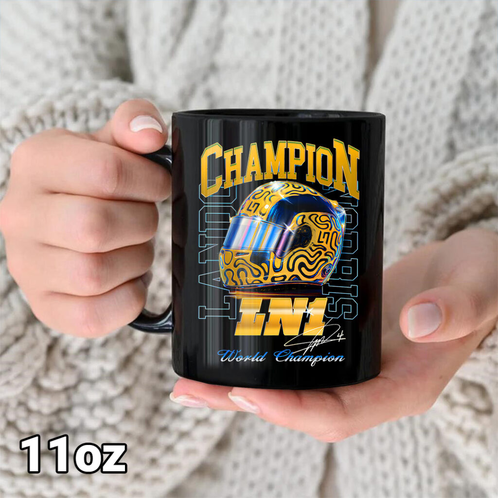 McLaren x Lando Norris World Champion 2025 Ceramic Mug – TMTHU2537 ...