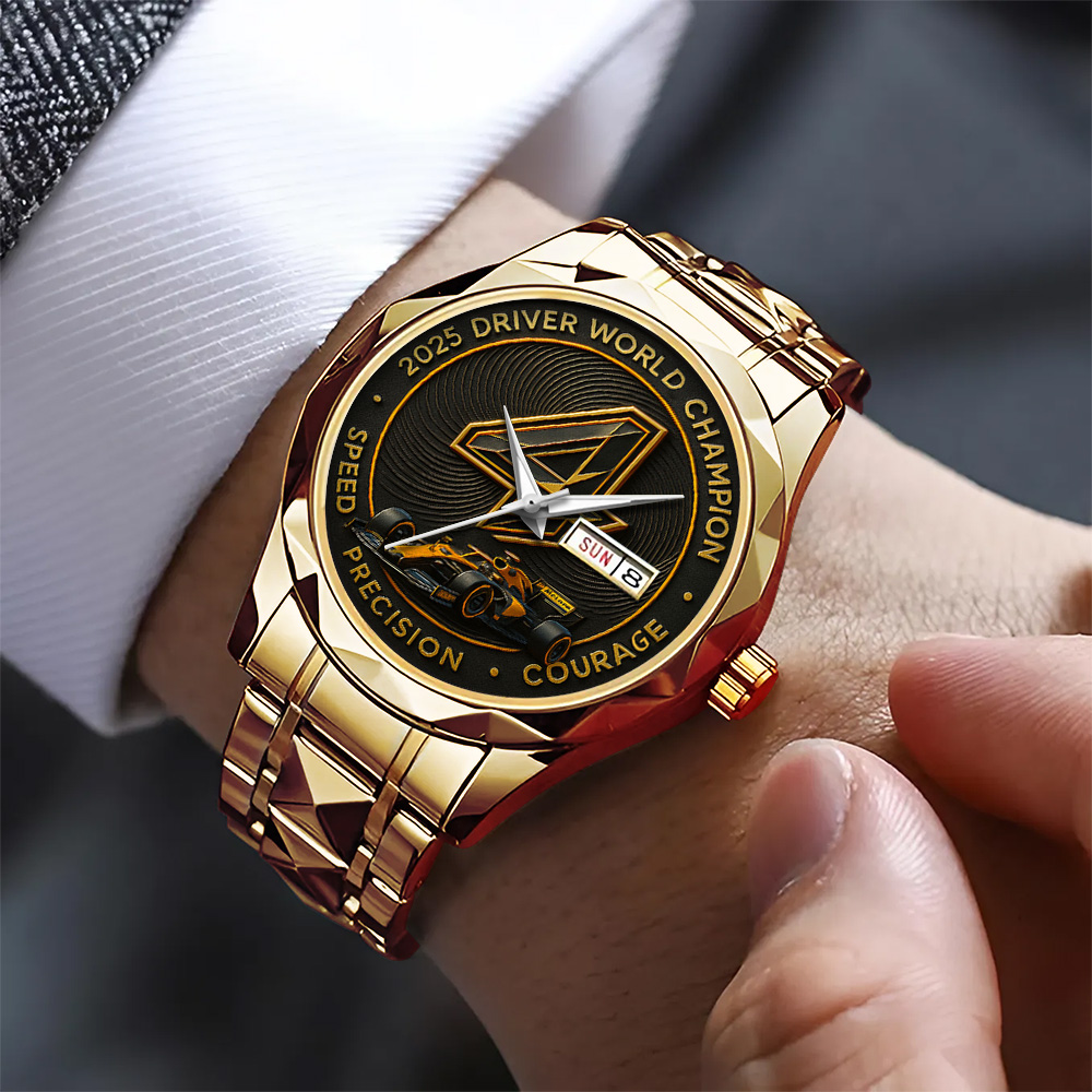 McLaren x Lando Norris World Champions 2025 Alloy Luxury Quartz Watch ...
