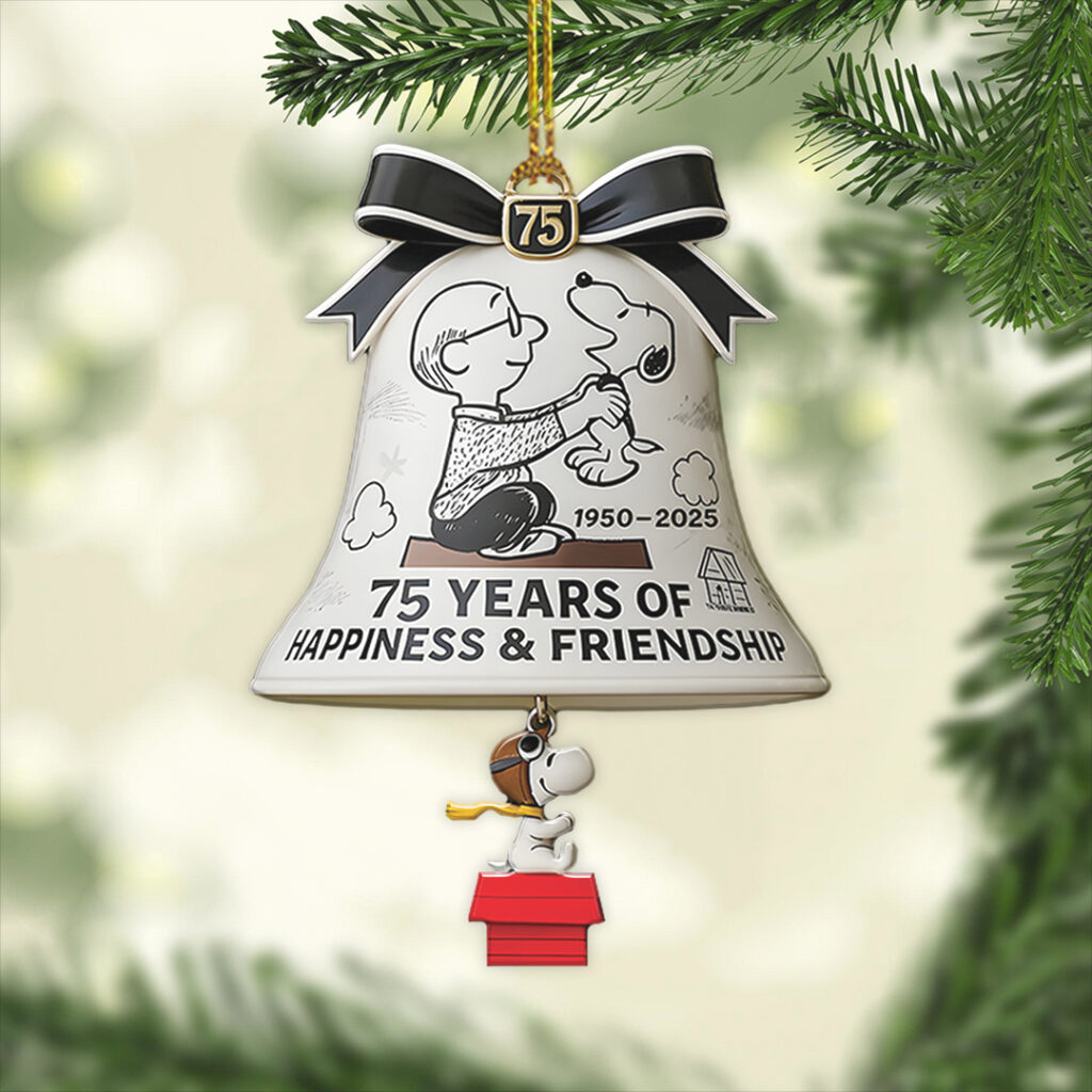 Peanuts 75 Years Custom Shape 2-sided Acrylic Ornament – MAITM13961 ...