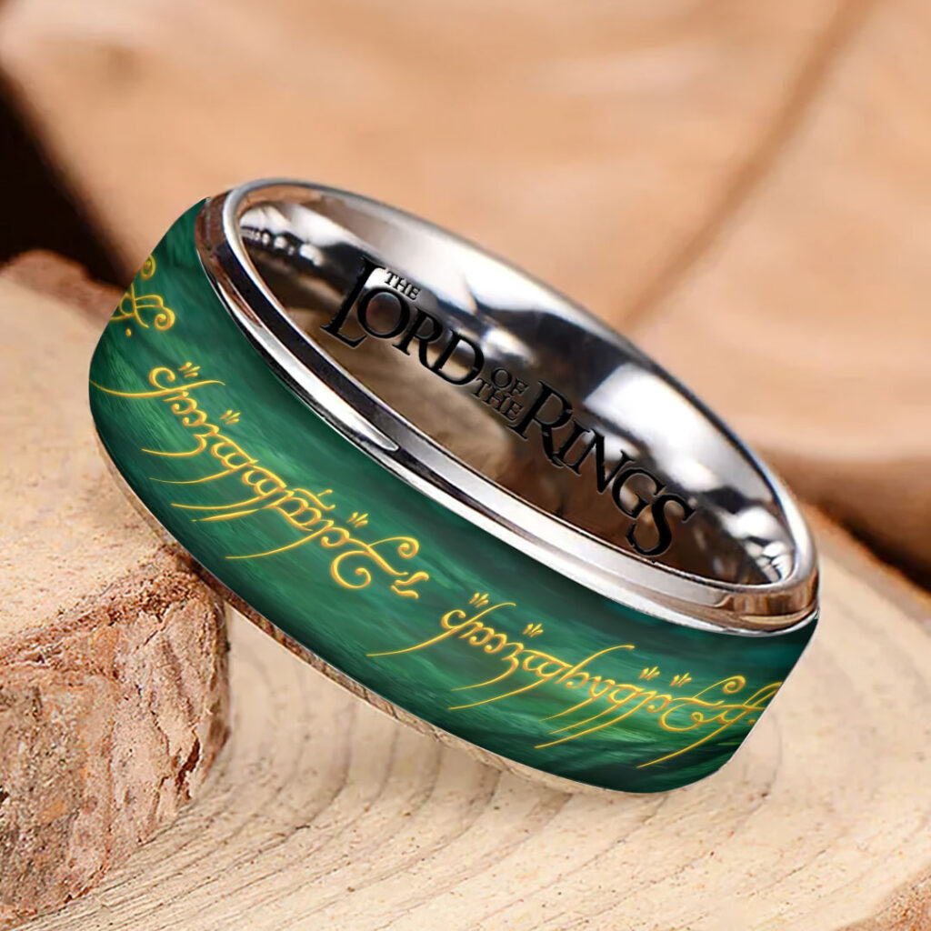 The Lord of the Rings 25th Anniversary Custom Alloy Ring – HOATT15108 ...