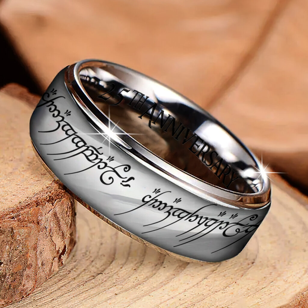 The Lord of the Rings Custom Alloy Ring – TANTN19321 | Gifnestbuys