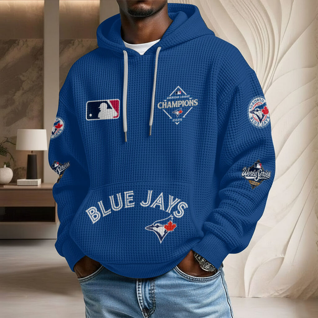 Toronto Blue Jays 3D Unisex Waffle Hoodie – GNE4707 | Gifnestbuys