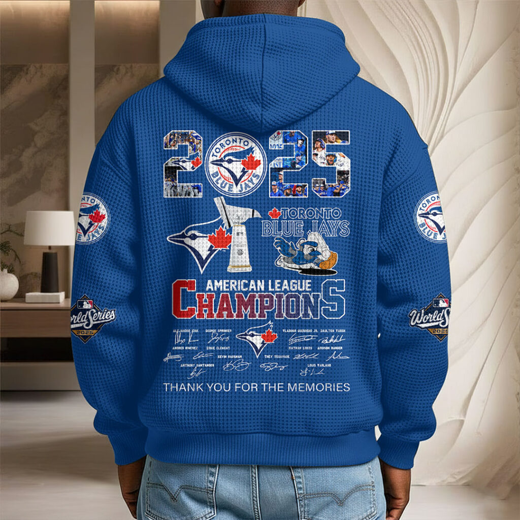 Toronto Blue Jays 3D Unisex Waffle Hoodie – GNE4707 | Gifnestbuys
