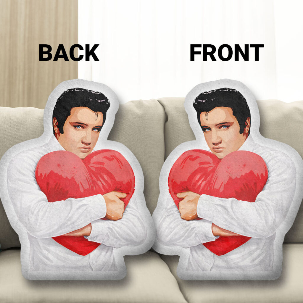 Elvis Presley 2-Sided Custom Shape Pillow – HOATT16009 | Gifnestbuys