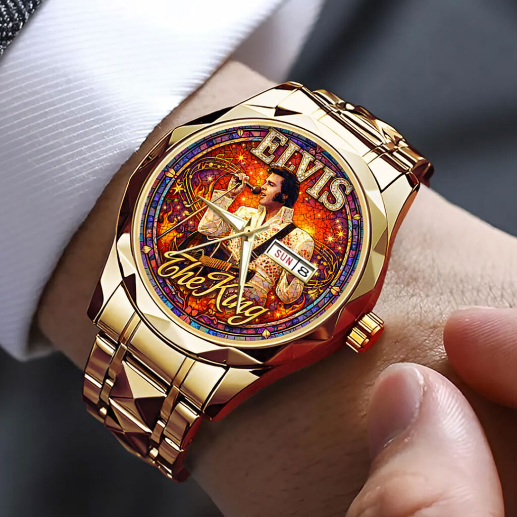 Elvis Presley Alloy Luxury Quartz Watch – GNENEW821 | Gifnestbuys