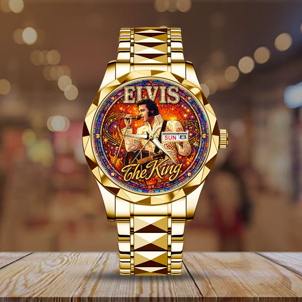 Elvis Presley Alloy Luxury Quartz Watch – GNENEW821 | Gifnestbuys