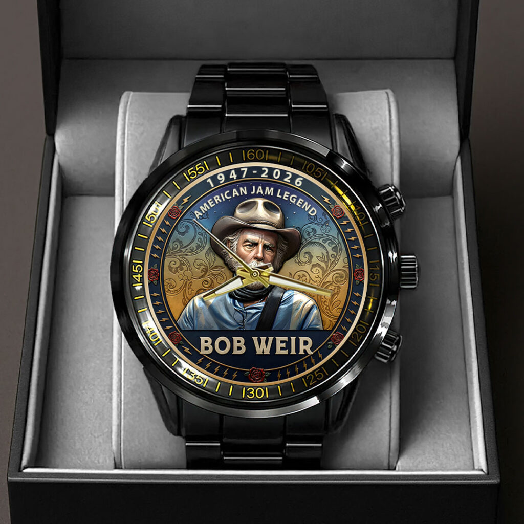 Grateful Dead x Bob Weir Black Stainless Steel Watch – HOATT15749 ...