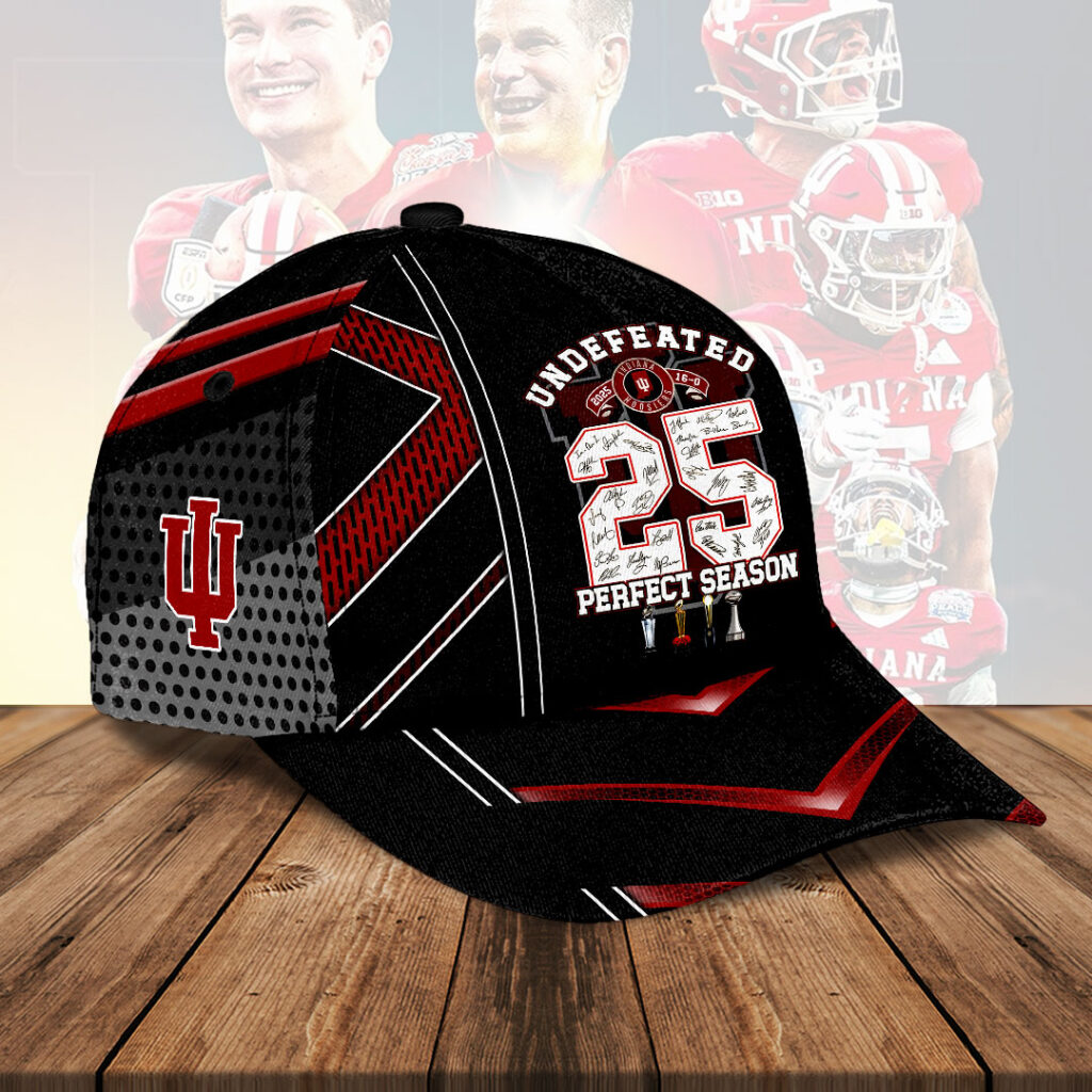Indiana Hoosiers Football 2025 National Champions Classic Cap ...