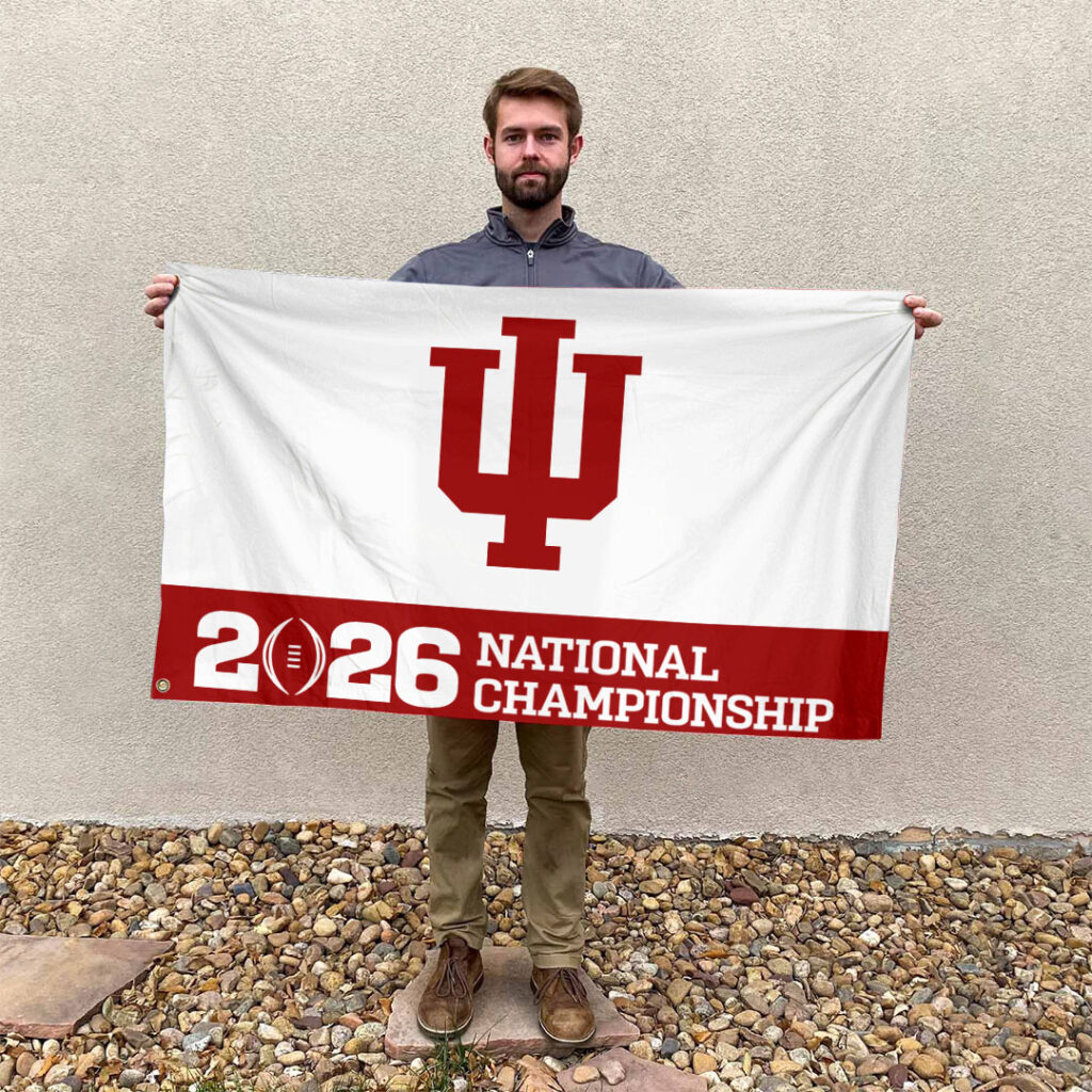 Indiana Hoosiers Football 2025 National Champions 3D Double-side House ...