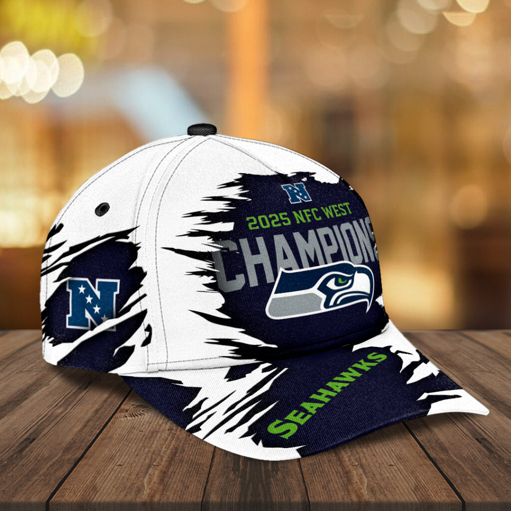 Seattle Seahawks 2025 NFC West Champions Classic Cap – MAITM14340 ...