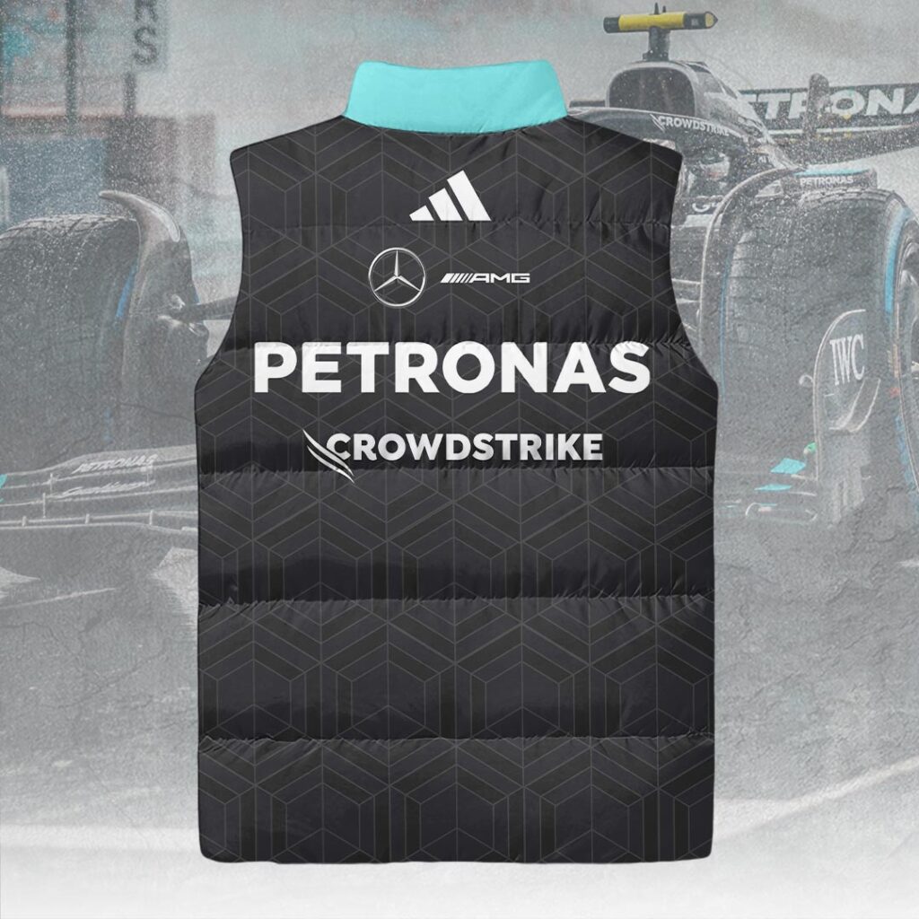 Mercedes AMG Petronas F1 Team 2026 3D Sleeveless Down Jacket ...