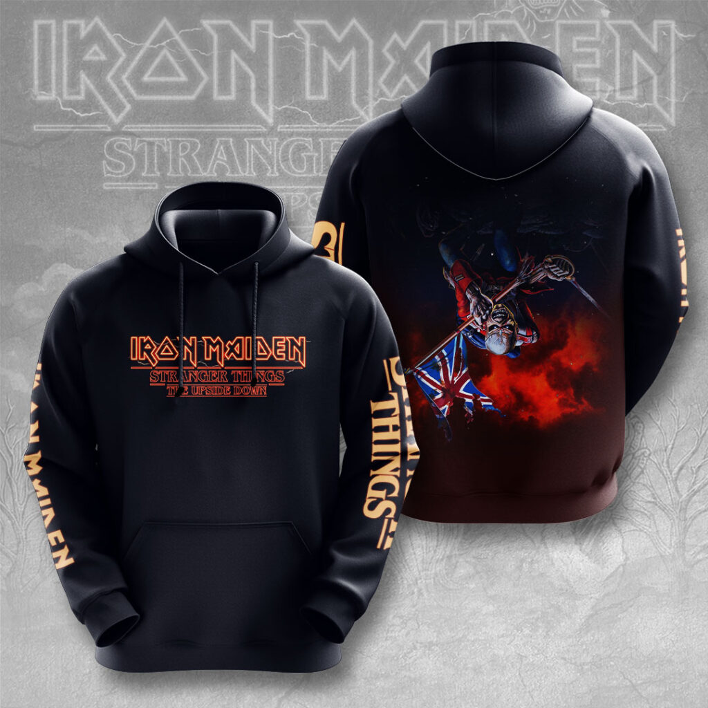 Iron Maiden x Stranger Things 3D Apparel – NGHIAVT9257 | Gifnestbuys