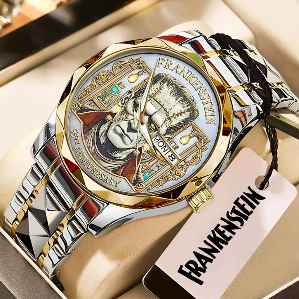Frankenstein 95th Anniversary Alloy Luxury Quartz Watch – NGHIAVT9479 ...