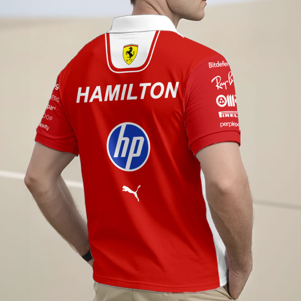 Scuderia Ferrari x Lewis Hamilton 2026 Zip Polo Shirt – HOATT15773 ...