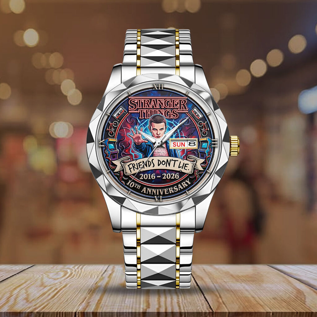 Stranger Things 10th Anniversary Alloy Luxury Quartz Watch – MAITM14307 ...