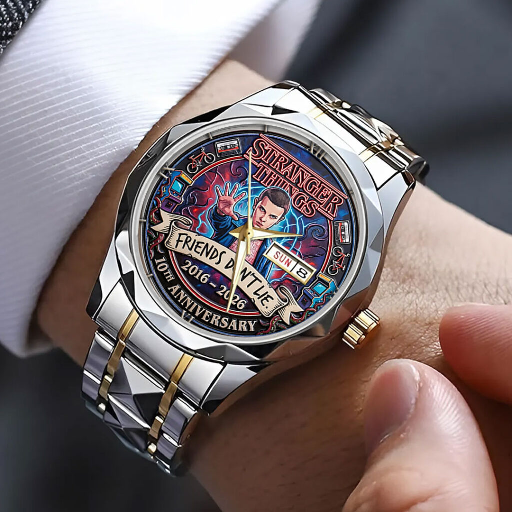 Stranger Things 10th Anniversary Alloy Luxury Quartz Watch – MAITM14307 ...