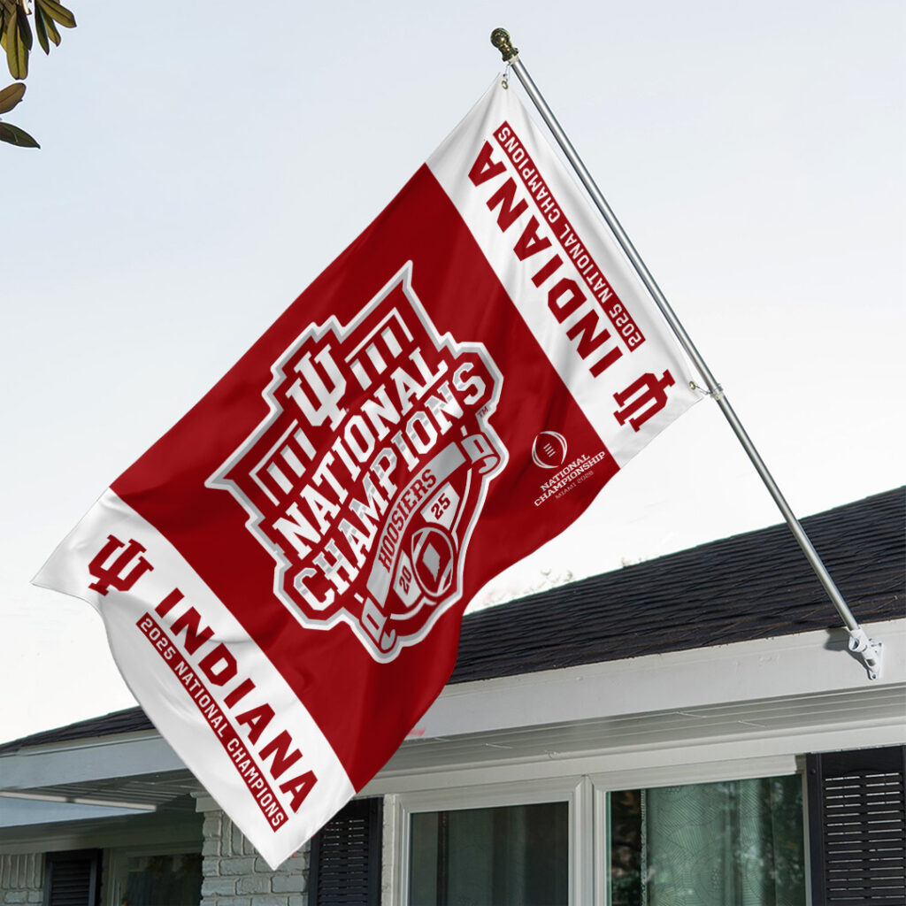 Indiana Hoosiers Football 2025 National Champions 3D Double-side House ...