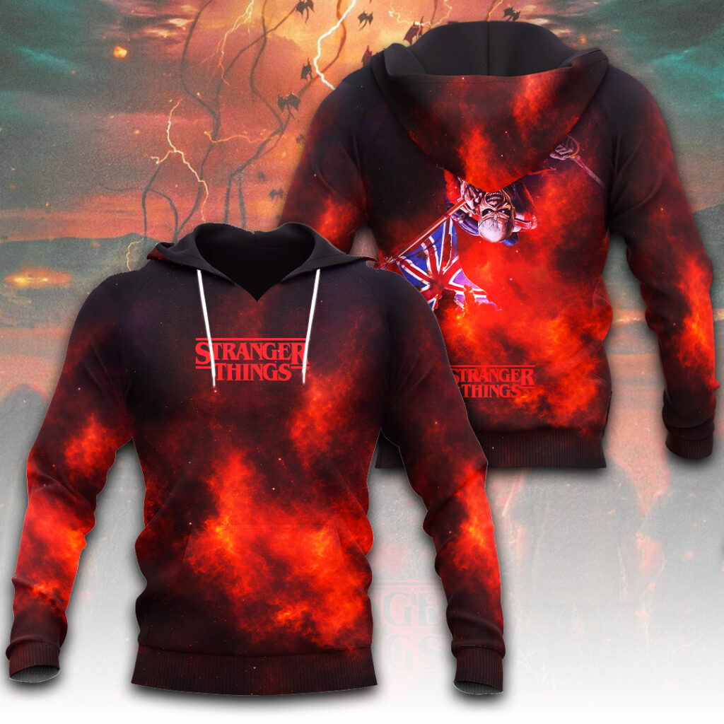 Iron Maiden x Stranger Things 3D Apparel – TMTHU3065 | Gifnestbuys