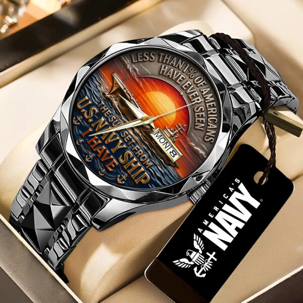 US Navy Alloy Luxury Quartz Watch – MAITM 12475 | Gifnestbuys