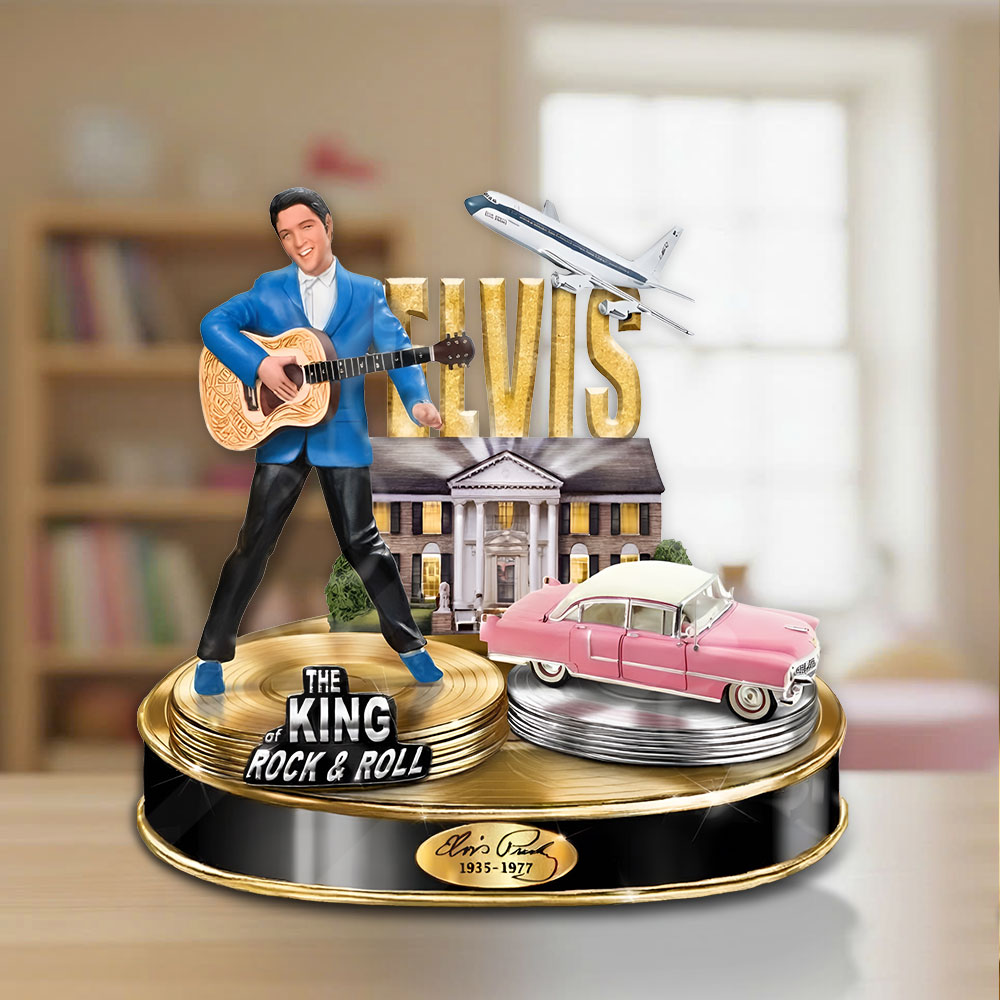 Elvis Presley Custom Shape Acrylic Plaque – TMTHU3815 | Gifnestbuys