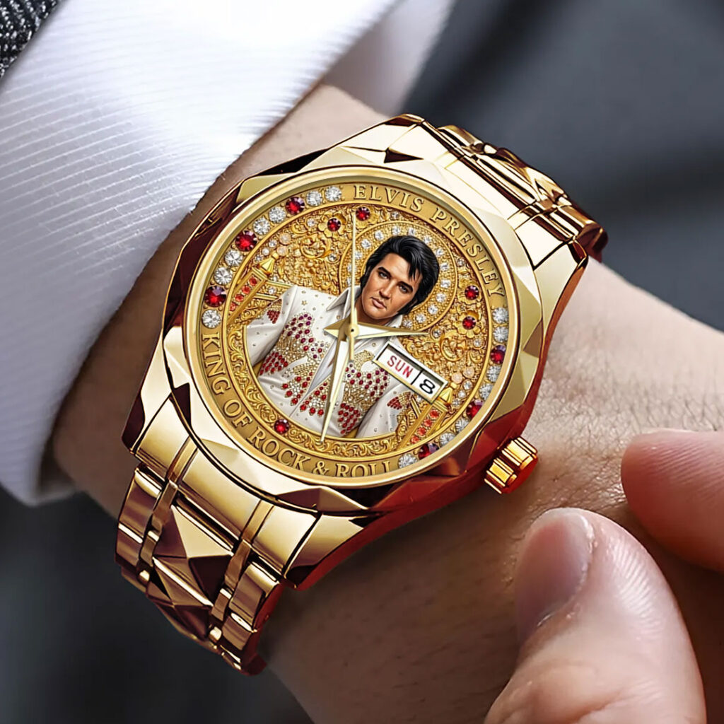 Elvis Presley Alloy Luxury Quartz Watch – TMTHU3832 | Gifnestbuys