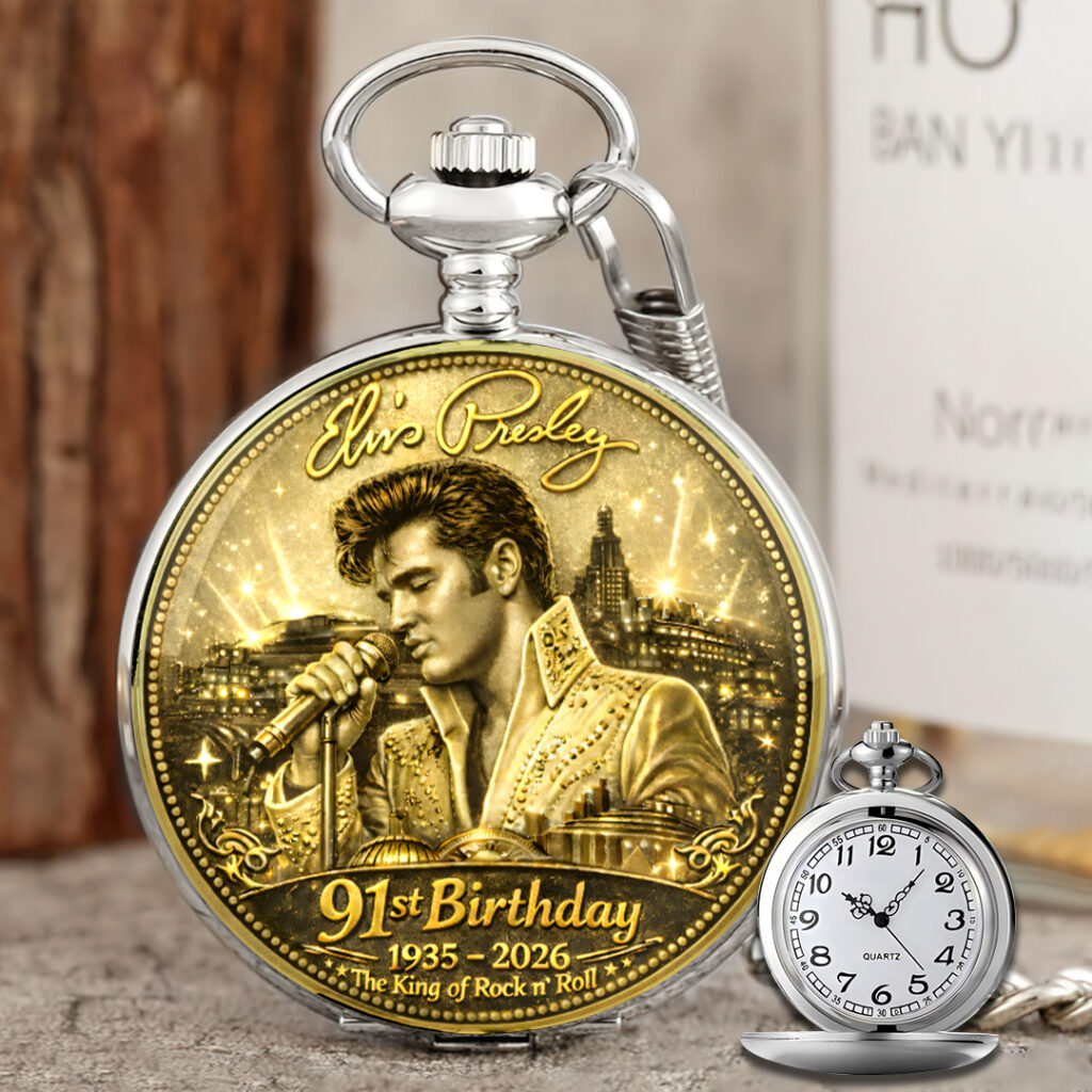 Elvis Presley Pocket Watch – HOATT16099 | Gifnestbuys