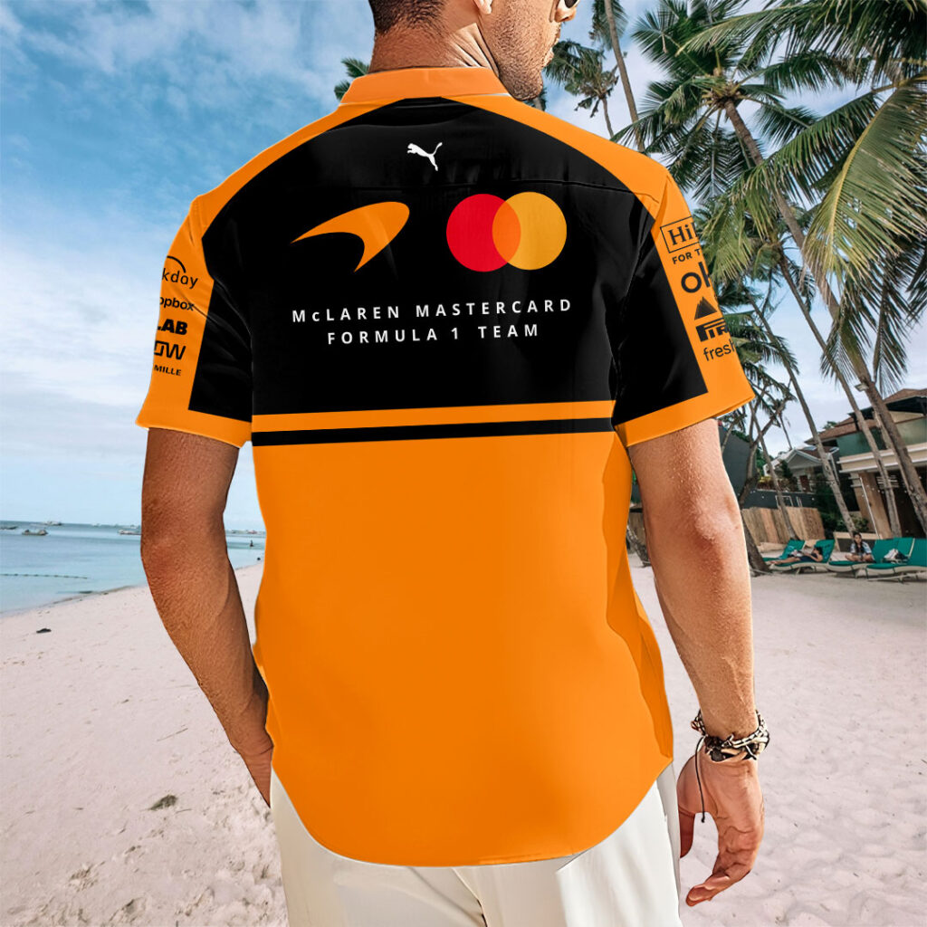 McLaren Formula One Team 2026 Short Sleeve Button-Down Shirt ...