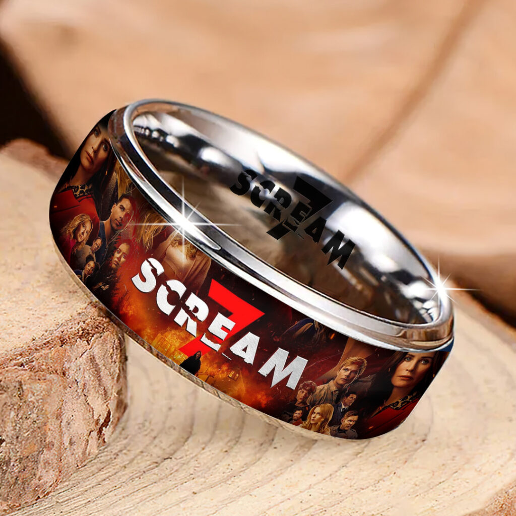 Scream 30th Anniversary Custom Alloy Ring – GNE5197 | Gifnestbuys