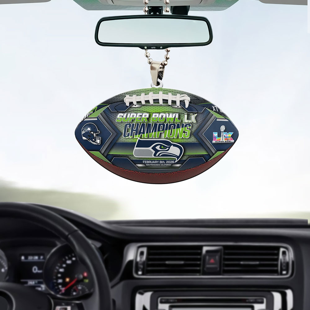 Seattle Seahawks Super Bowl LX Champions Custom shape 2-sided Acrylic ...