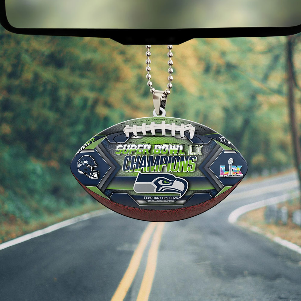Seattle Seahawks Super Bowl LX Champions Custom shape 2-sided Acrylic ...