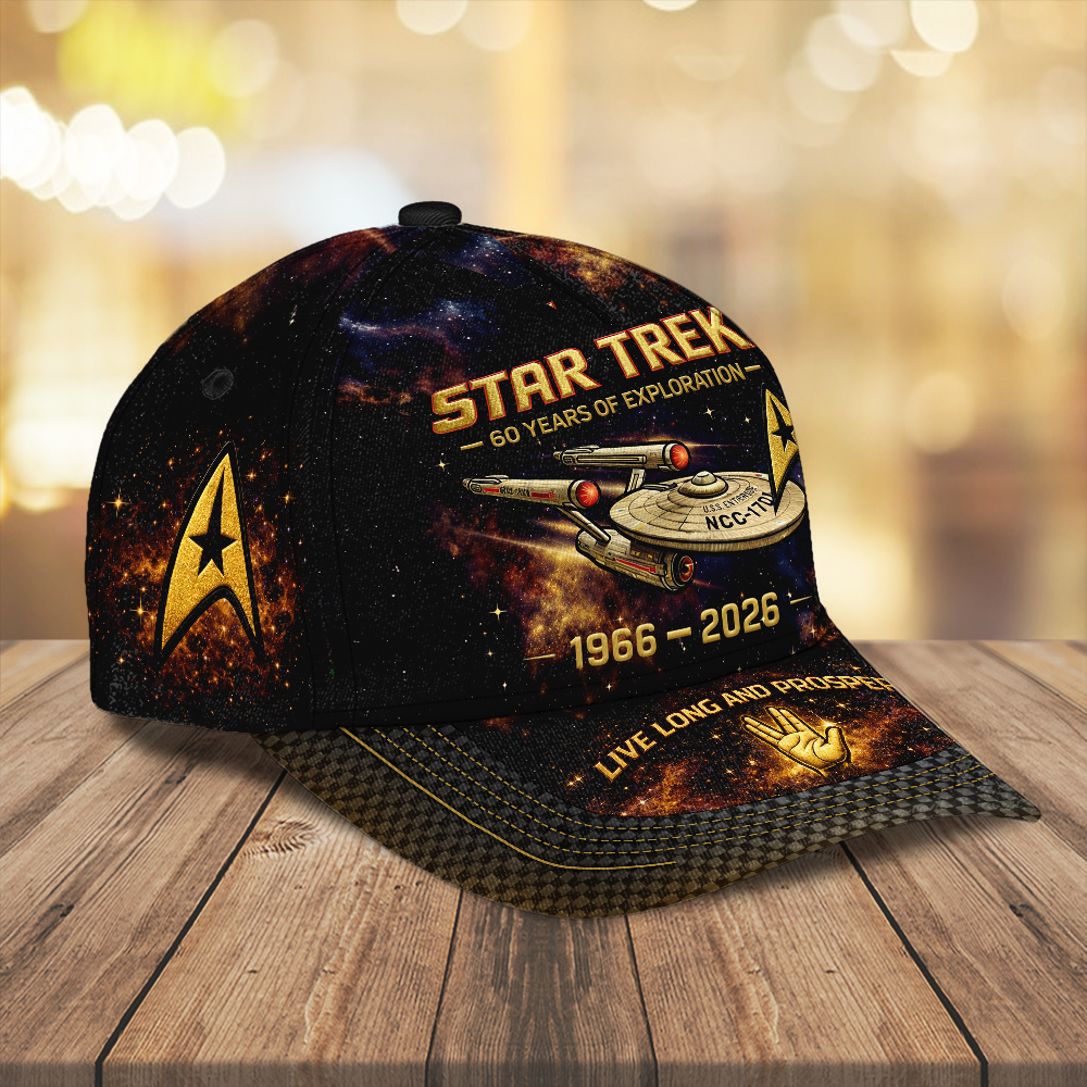 Star Trek 60th Anniversary Classic Cap – VANDH4013 | Gifnestbuys