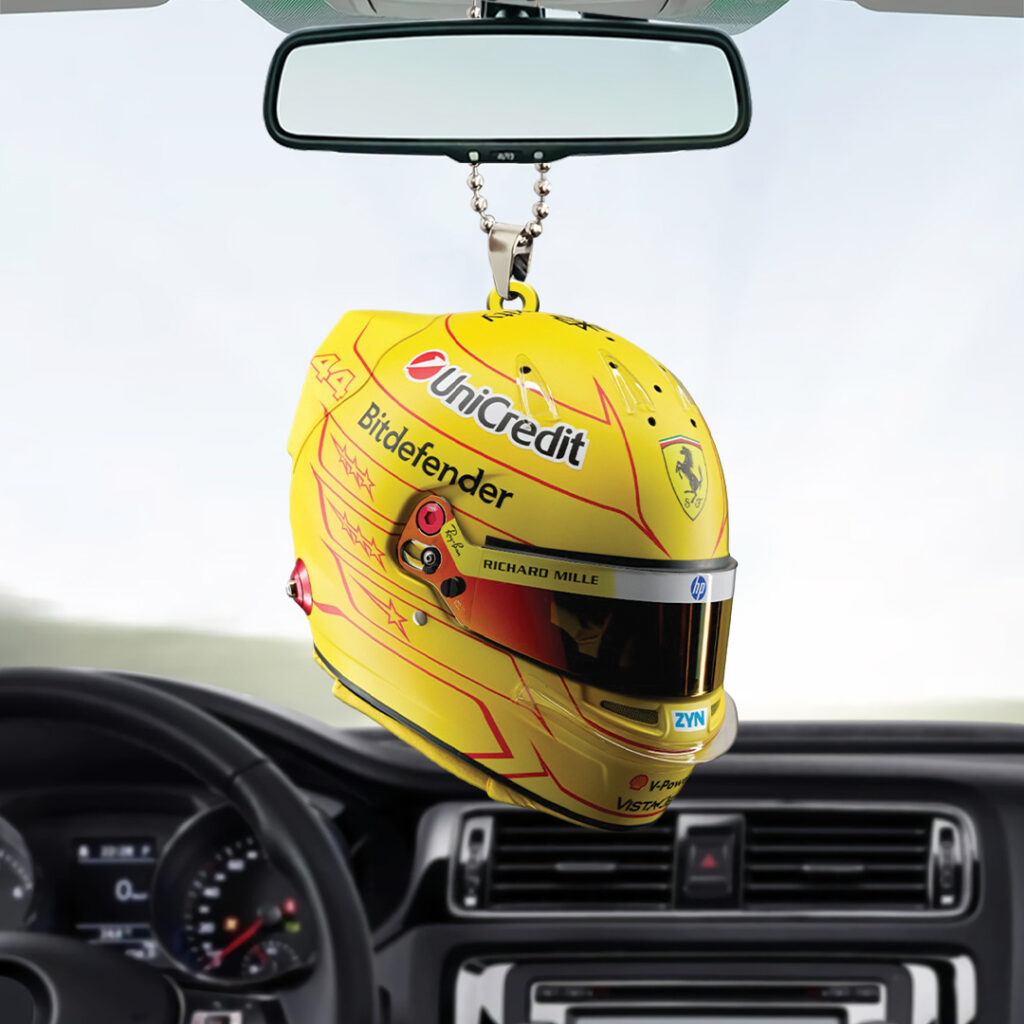 Scuderia Ferrari F1 Team x Lewis Hamilton 2026 Custom shape 2-sided ...