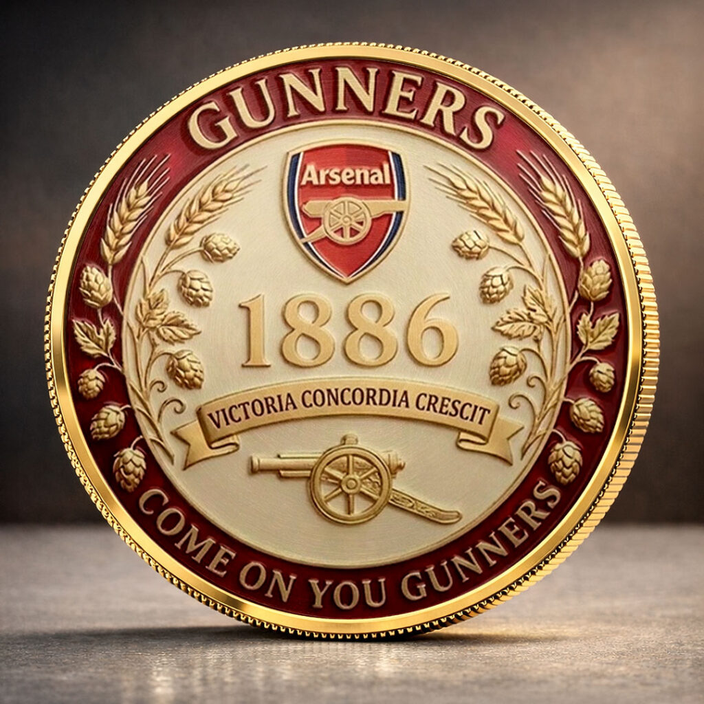 Arsenal FC 140th Anniversary Commemorative Coin – MAITM15080 | Gifnestbuys