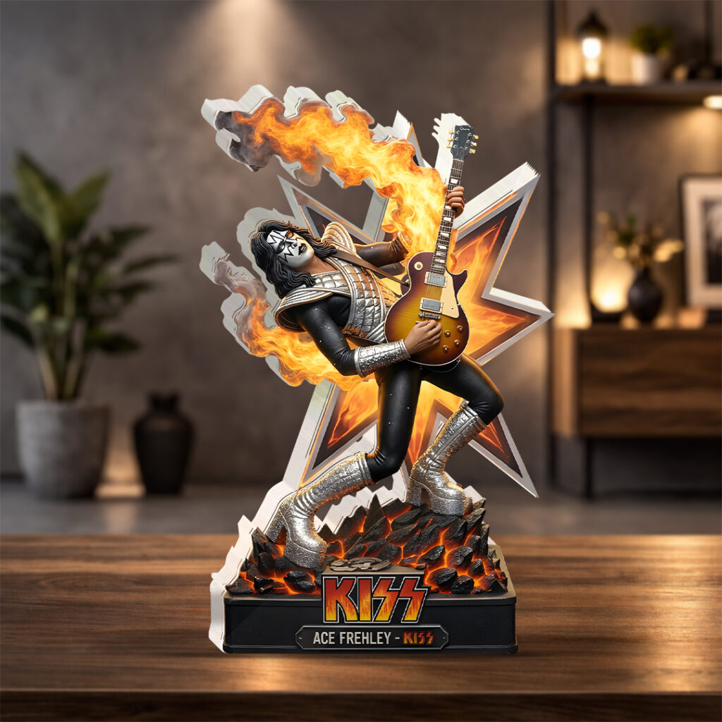 KISS x Ace Frehley Custom Shape Acrylic Plaque – HOATT17016 | Gifnestbuys